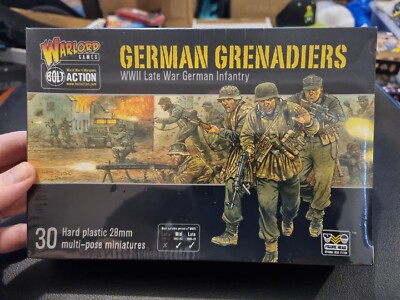Bolt Action German Grenadiers 30 x 28mm Miniatures Warlord Games NIB ...