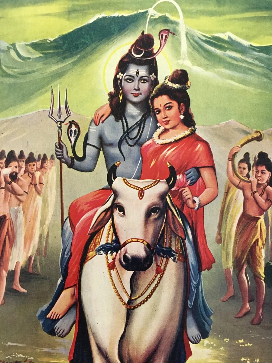 Lord Shiva And Parvati Marriage