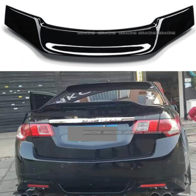 Fits For Glossy Black Acura 2009-2014 Tsx Cu1 Cu2 Rear Wings Trunk ...