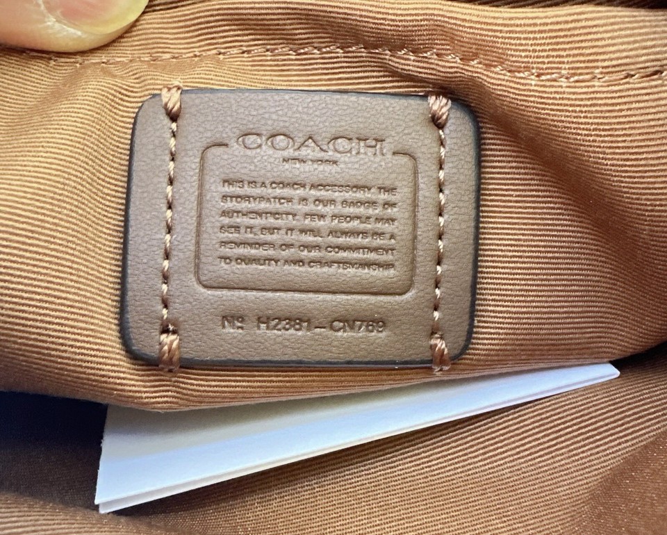 NWT COACH Mini Payton With Bow Print CN769 | eBay