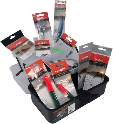 Fladen Fishing Tackle Box Spinning , Spin ,Float , Swivels Pike ...