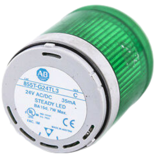 Led Contínuo Allen Bradley 855T-G24TL3 24V 35MA | eBay