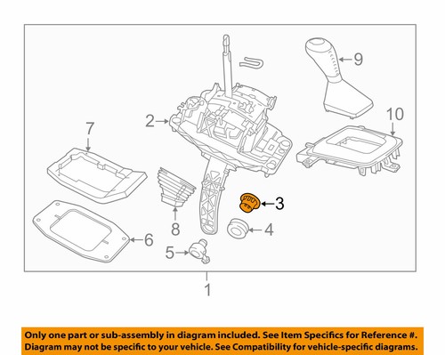 92191384 Genuine Holden Auto Shifter Rod Bush Ve Commodore All ...