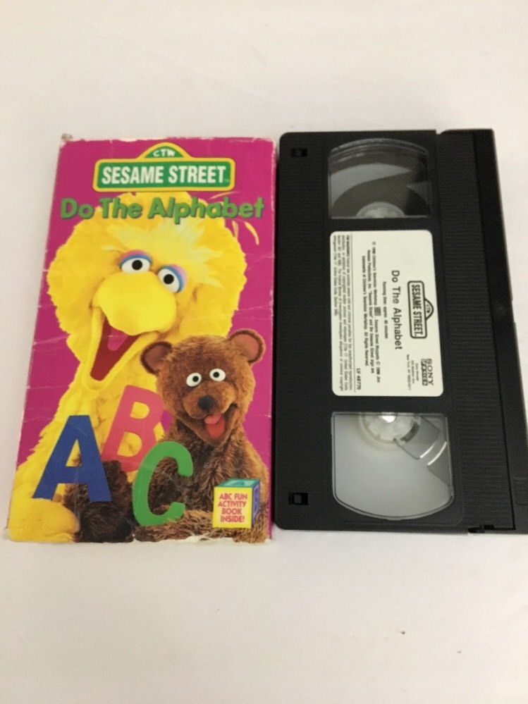 Sesame Street Do The Alphabet Vhs Uk
