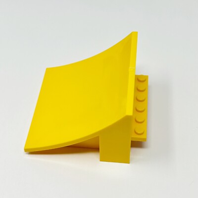 75538 LEGO Parts Slope Curved 8x8x4 Skate Ramp YELLOW (1) | eBay