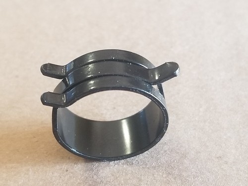 SPRING STEEL BAND FLEXIBLE HOSE CLAMPS(10 clamps) For 3/4 inch (19 mm ...