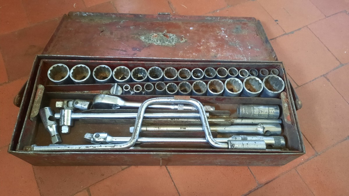 Vintage Britool Socket Set Afww Ebay