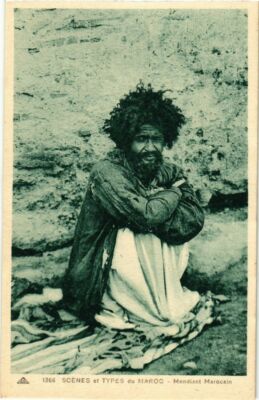 CPA AK MAROC Scenes et Types - Mendiant Marocain (199408) | eBay