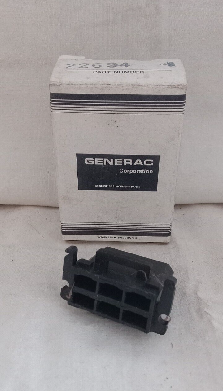 Generac 22694 6-Hole Receptacle/Connector NOS OEM | eBay