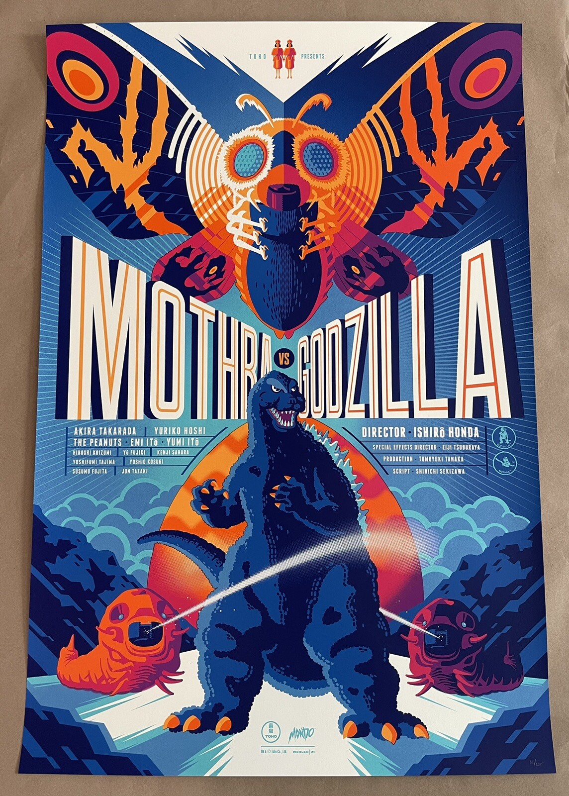 Godzilla Vs Muto Poster
