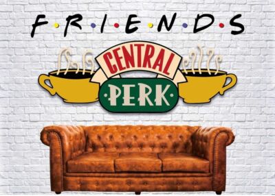 Friends Central Perk Backdrop Photo Booth Background Party Supplies ...