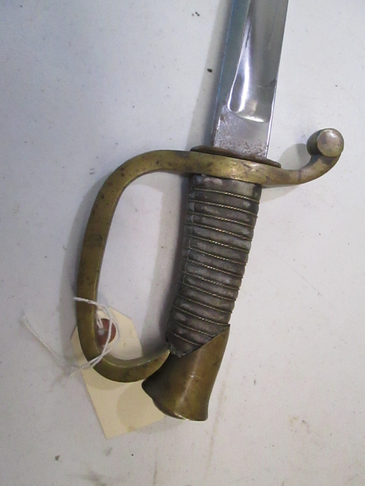 US MODEL 1860 CIVIL WAR ARTILLERY SWORD CONFEDERATE ? NO SCABBARD ...