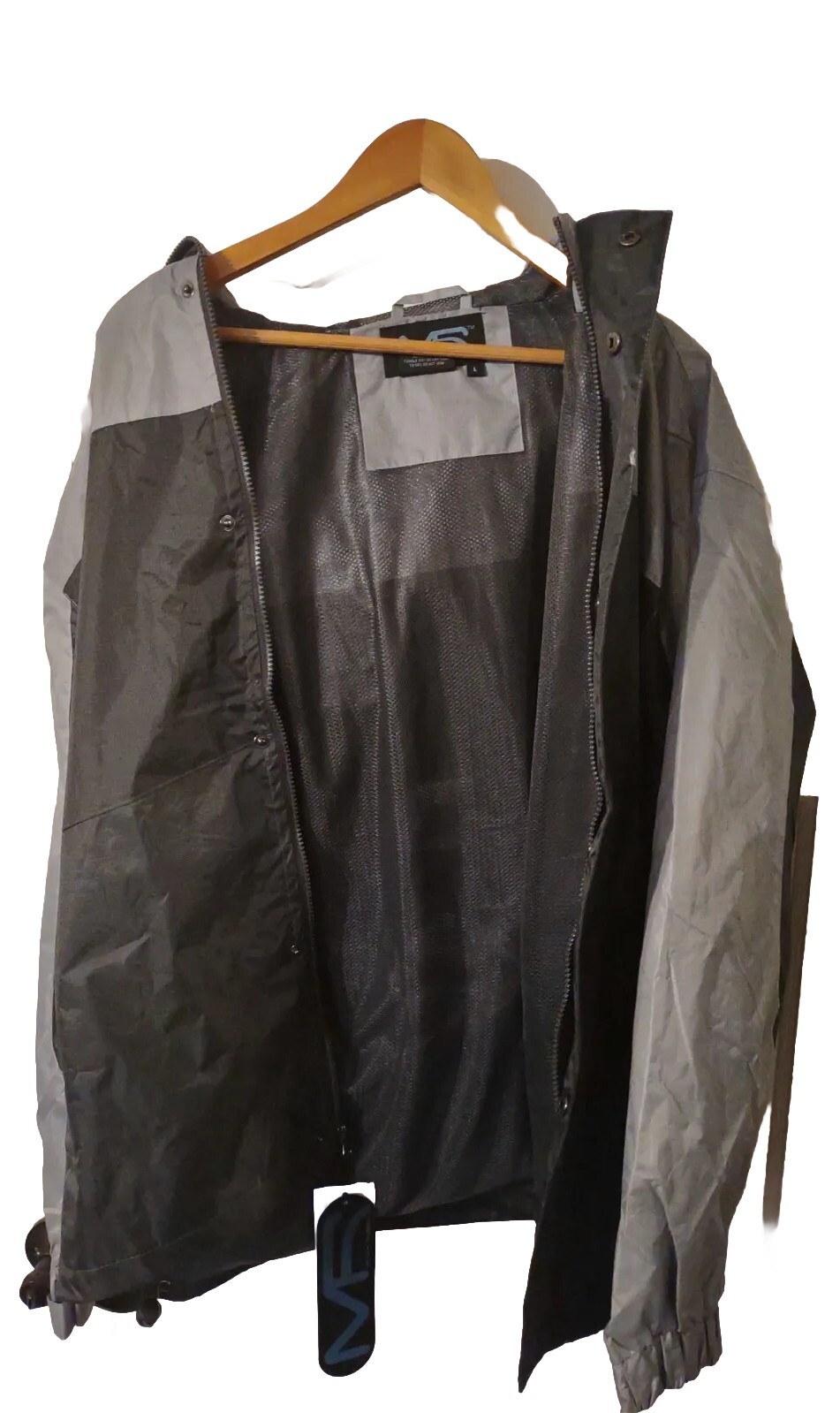 Mack Russo Gray Fleece Jacket Mens Size Medium M Heavy Sweater- for ...