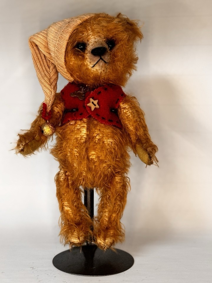 Very Cute 9" Barron Bear By Sharon Barron! | eBay