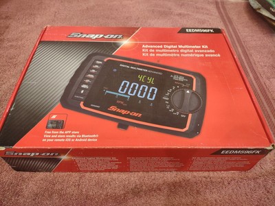 New!! Snap On EEDM596FK Advanced True RMS Multimeter With Bluetooth And ...