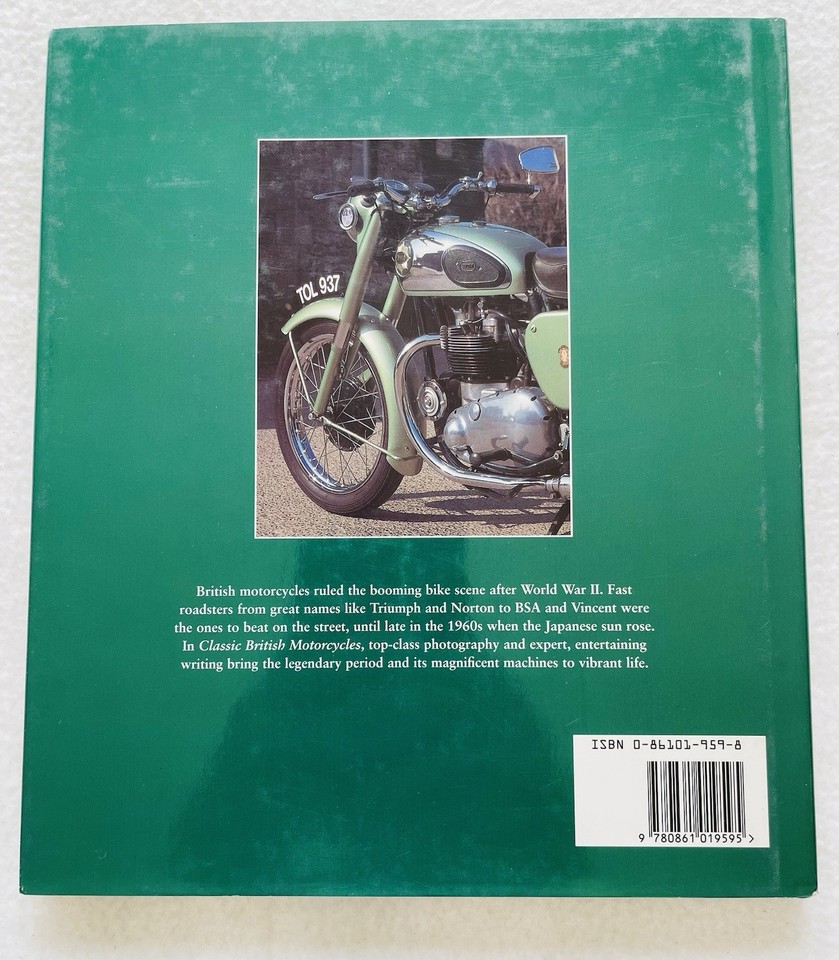 Classic British Motorcycles HC Book (Steve Wilson, 1998) Road Bikes ...