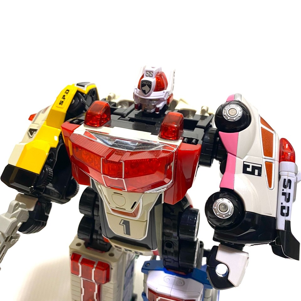 DEKARANGER DX deka ranger Robo Power Rangers SPD Megazord dekaranger ...