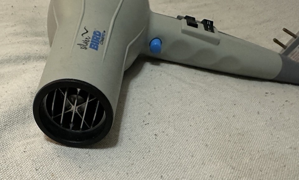 Conair PRO Silver Bird Hair Dryer Model SB307W - Tested - Works - See ...