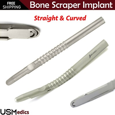 Implant Bone Scraper Grafting Dental Surgery Harvesting Implantologia ...
