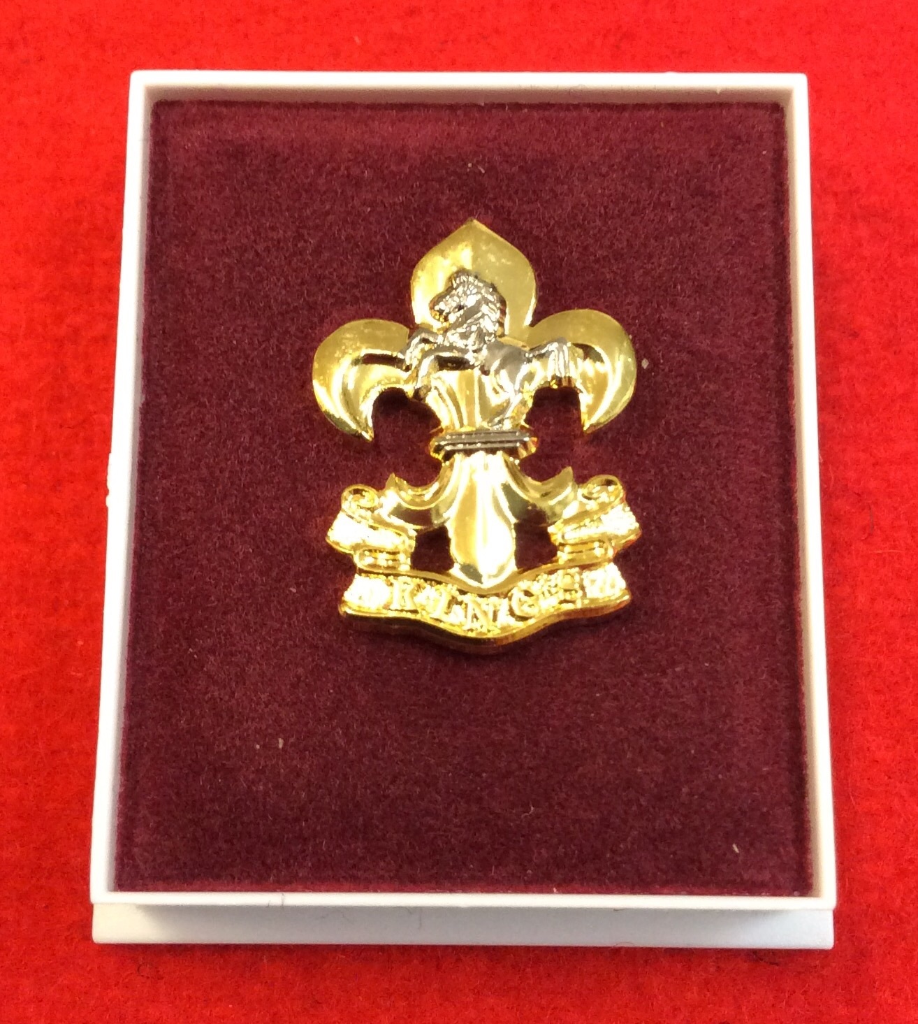 Quality Boxed Infantry Enamel Lapel Badges PWRR Lapel Badge RRF RWF ...