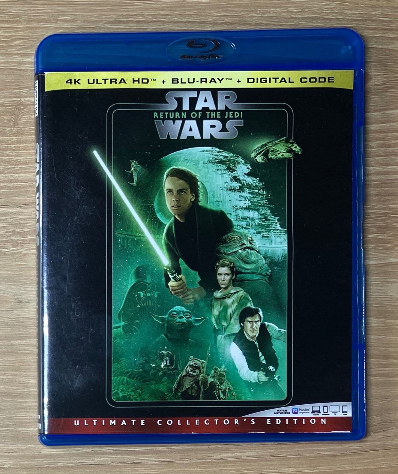 Star Wars: Episode VI: Return of the Jedi Blu Ray feature disc only ...