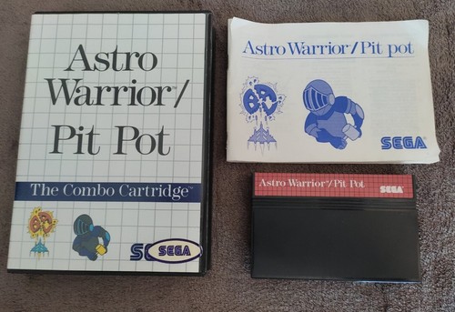 Astro Warrior / Pit Pot Sega Master System Complet FR TBE | eBay