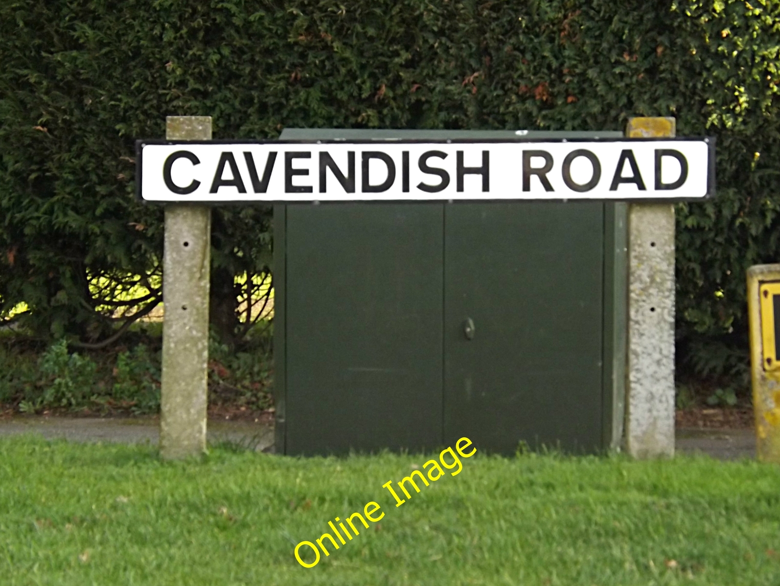 Photo 12x8 Cavendish Road sign Trimley St Martin On Cavendish Road at ...