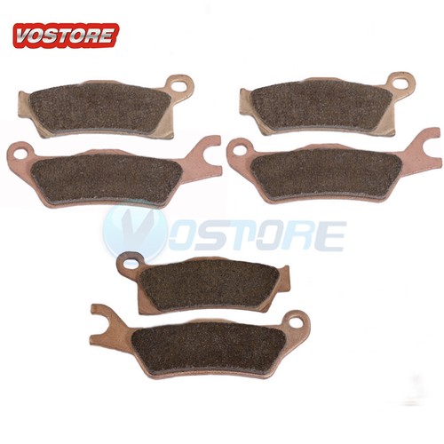 F+R Sintered Brake Pad Kit Fit Can-Am 705601014 705601015 715900248 ...