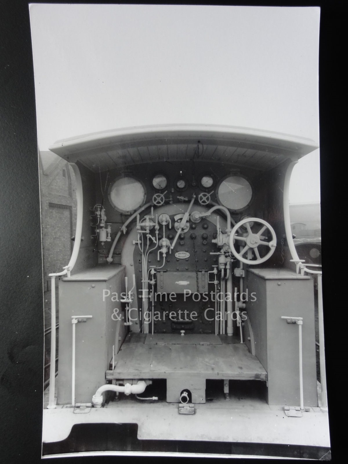 Steam Locomotive BACKHEAD taken from footplate (Holden 2-4-0) RP ...