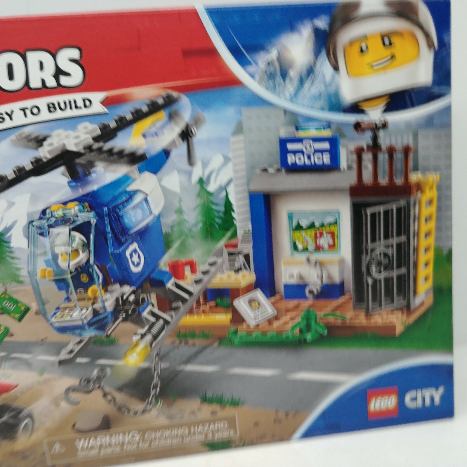 Lego Juniors City 10751 Mountain Police Chase Helicopter ATV ...