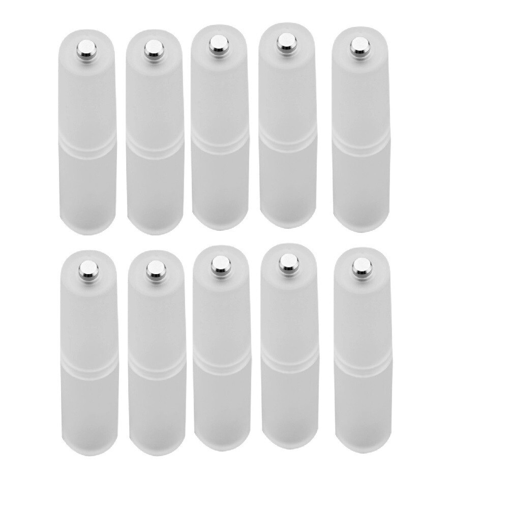 Environmentally Friendly AAA to AA Battery Converter Adapter 10pcs ...