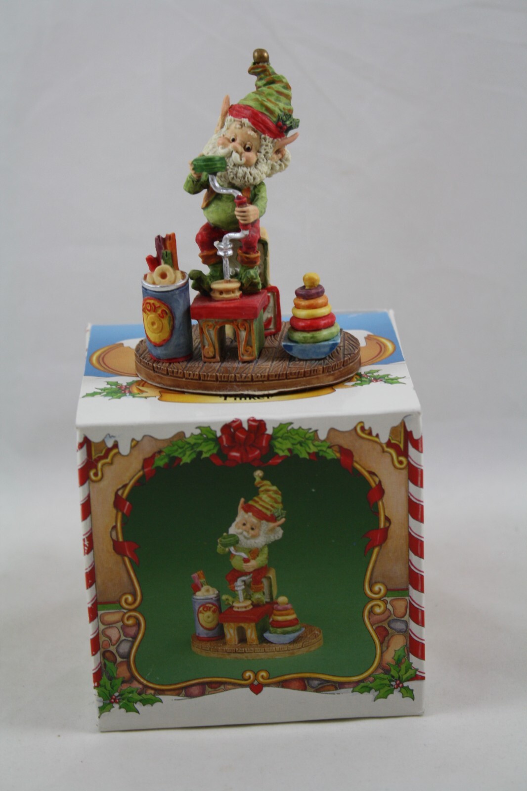 Enesco The North Pole Village Tinker Elf Figurine | eBay