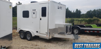 2024 ATC trailers pro 300 fiber optic trailer enclosed aluminum office ...