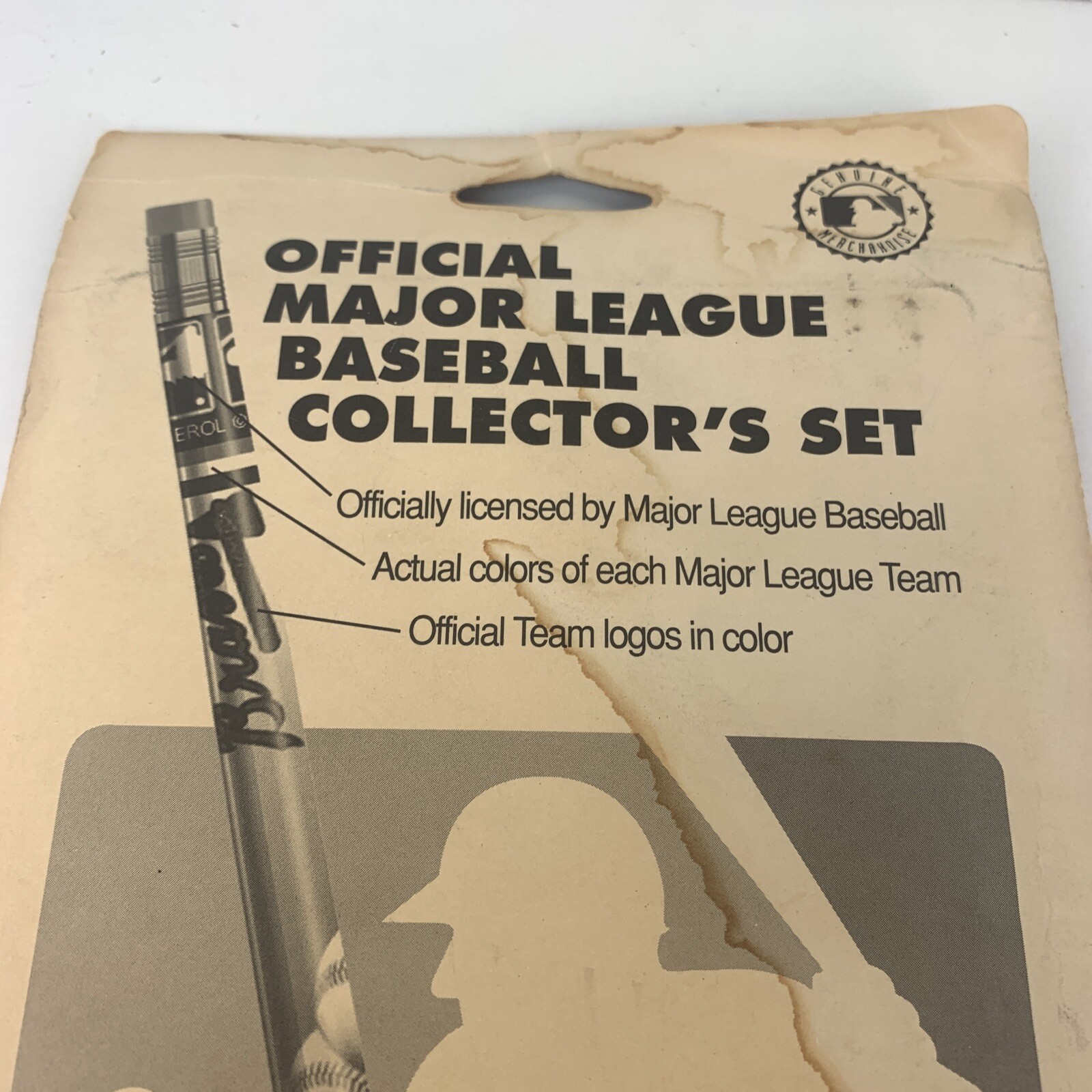 1993 Major League Baseball Collectors Team Set 14x Pencils Office ...