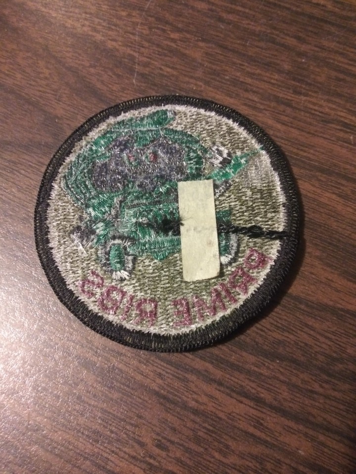 USAF Civil Engineering Prime Ribs Subdued Patch | eBay