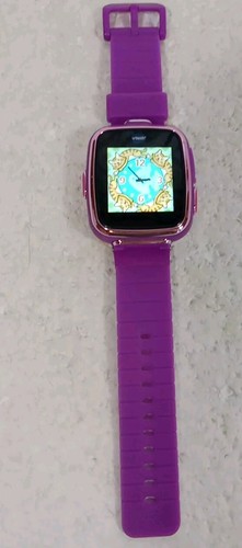 Vtech purple Kidizoom watch with buckle band Works Great | eBay