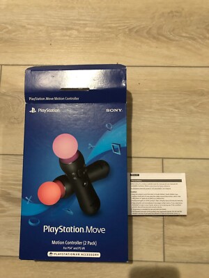 PS4 move controller 2 pack empty box and manual only | eBay