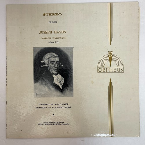 Joseph Haydn - Complete Symphonies Volume XXI Vinyl, LP 1970 Orpheus ...