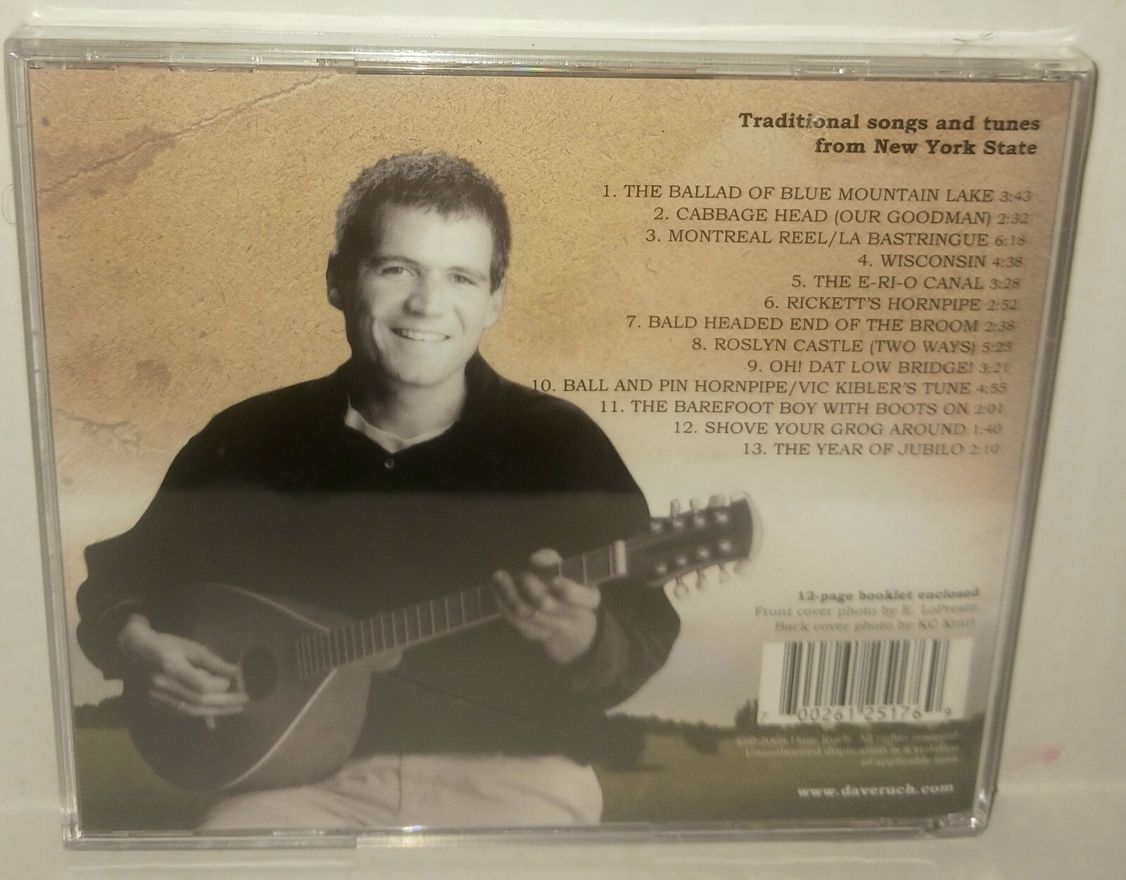 Dave Ruch The Oldest Was Born First CD NWT New 2008 New York ...