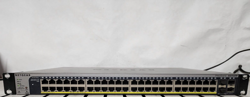 NetGear Prosafe 48-Port Gigabit Switch w/ PoE and 4 SFP Ports, (GS752TP ...