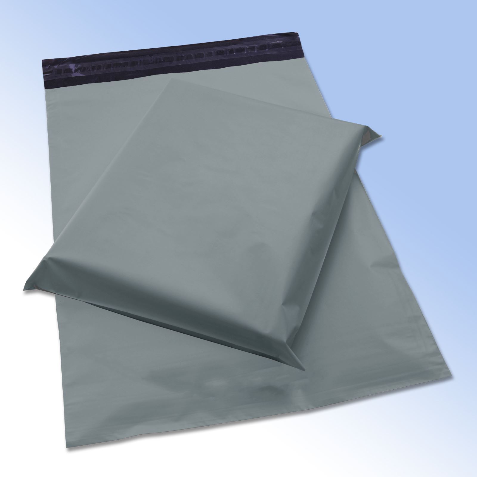Economy Grey Mailing Bags Strong Parcel Postage Plastic Post Poly Self ...