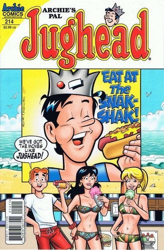 Archie's Pal Jughead Comics #214 VG; Archie | low grade - Last Issue Bikini Cove | eBay