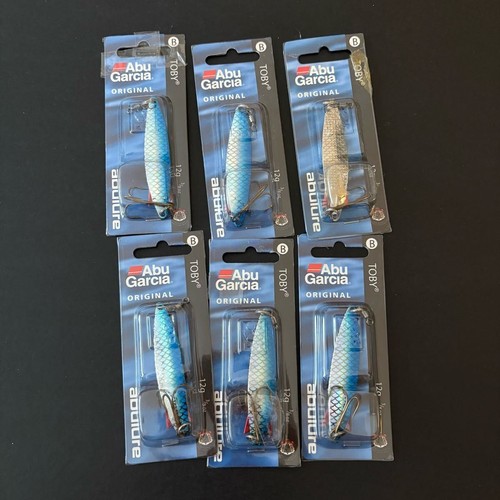 Abu Garcia Toby 12G Lure Set Of 6 | eBay