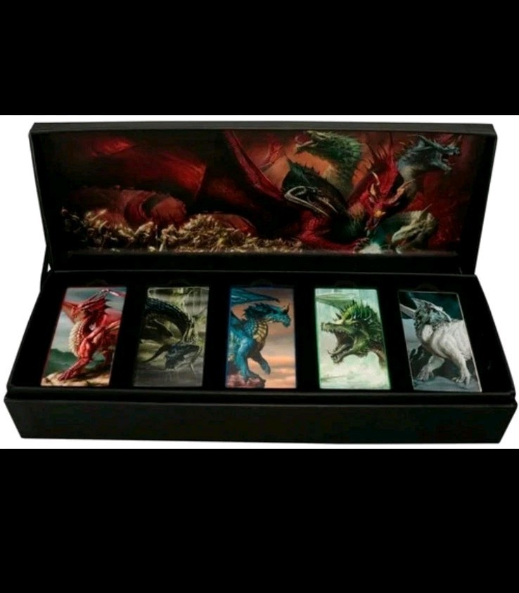 Dungeons & Dragons - Limited Edition Ingot - Chromatic Dragons Set | eBay