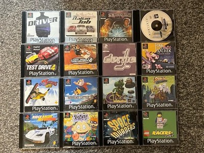 PlayStation 1 PS1 Game Bundle: 16 Games Tested Working Retro Job Lot ...