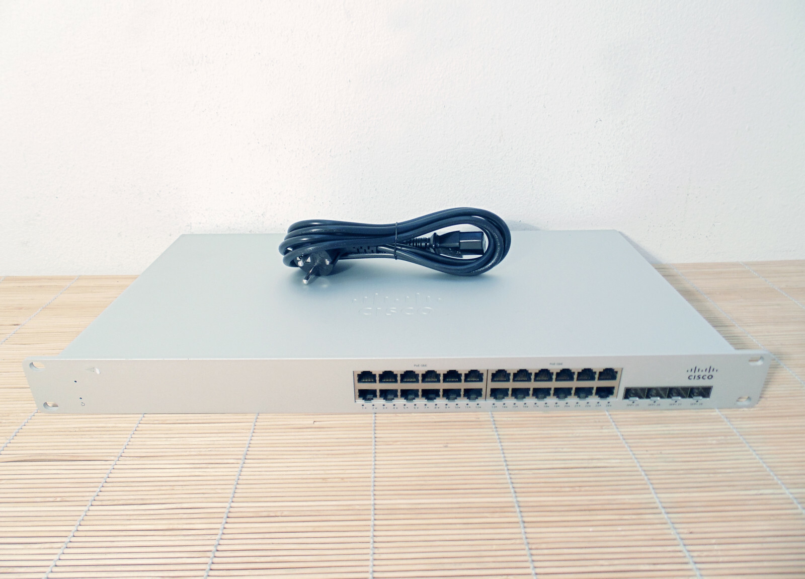 Cisco Meraki MS225-24P-HW Cloud 24 Port GigE Switch Unclaimed no ...