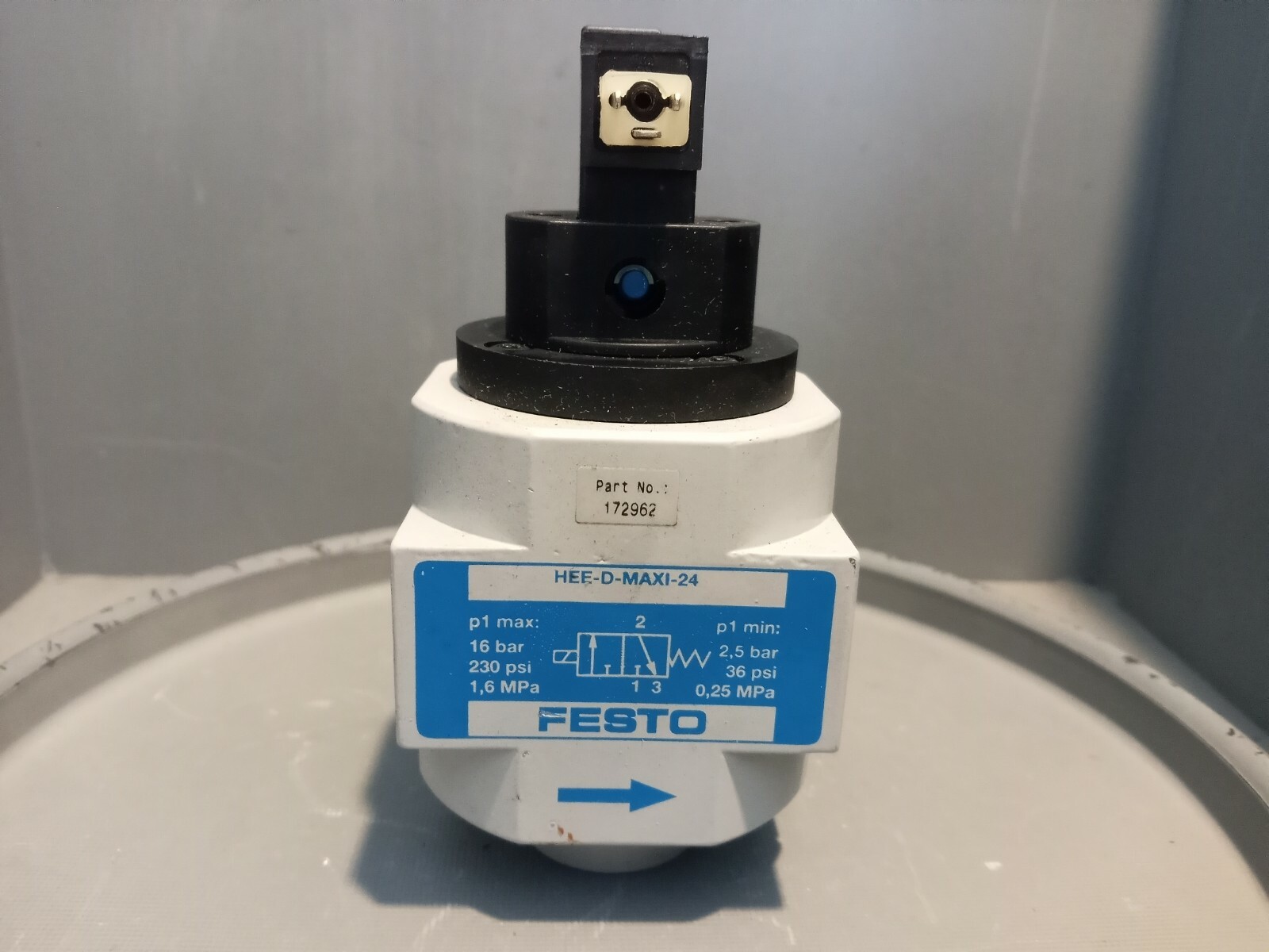 Festo Air Source Safety Start Valve, 172962, HEE-D-MAXT-24 | eBay