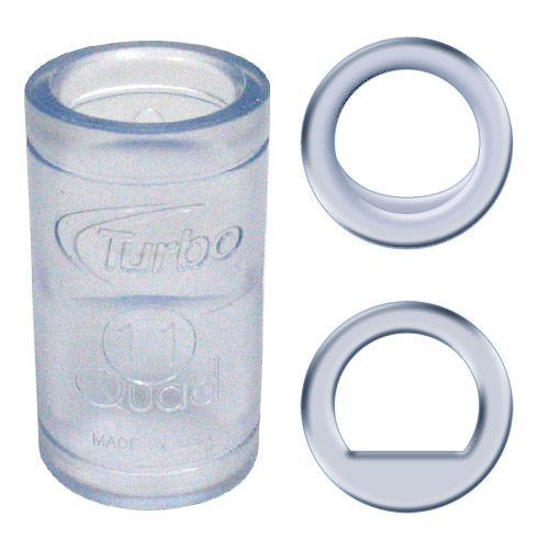 Turbo Grips Power-SB Bowling Finger Inserts | Clear | 10 Pack + Glue | eBay