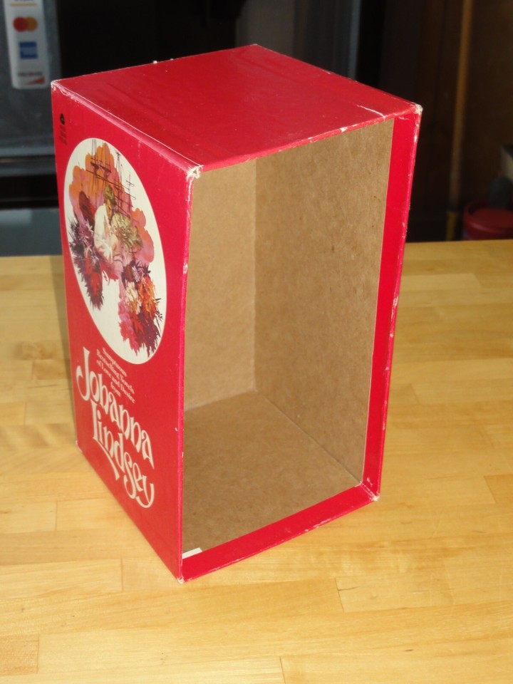 Vintage Johanna Lindsey Box Historical Romance AVON 1980s set BOX ONLY ...