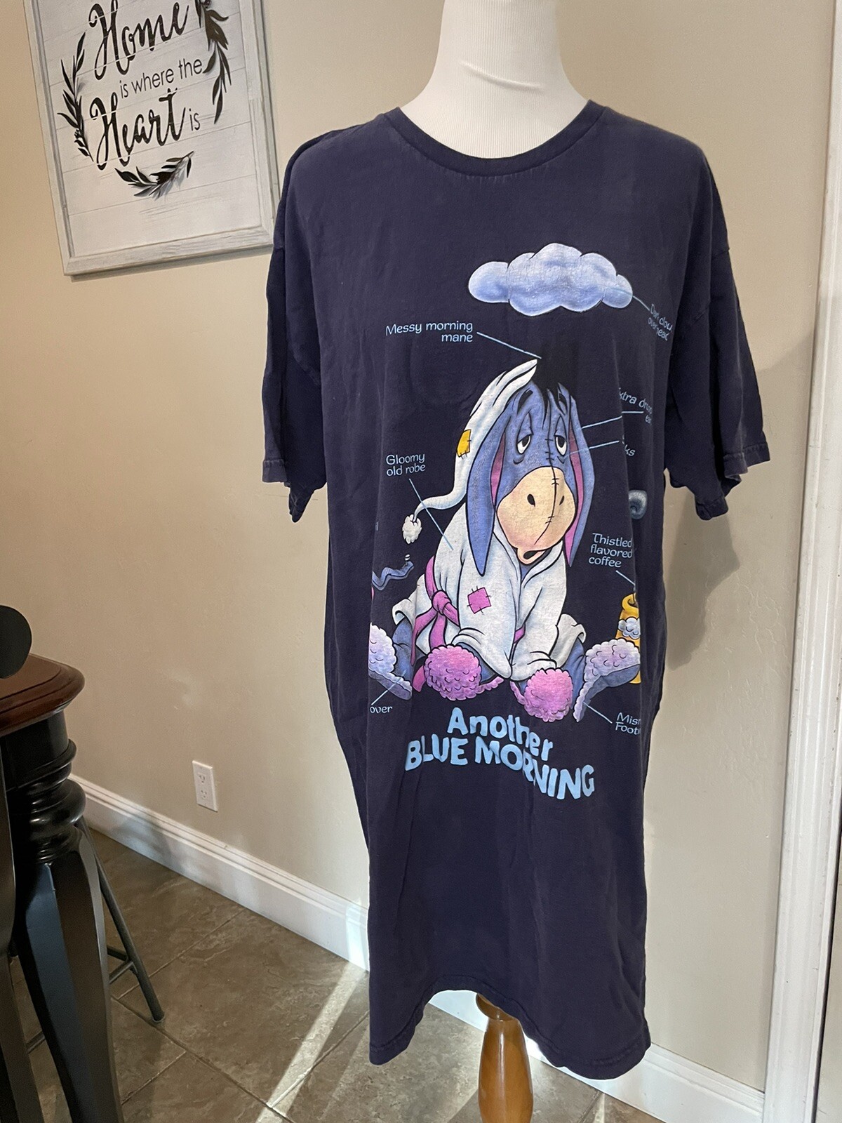 Disney Eeyore long tshirt nightgown- Womens Size 2XL - Gem